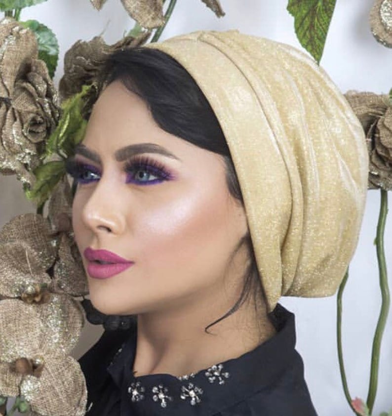 Sparkling Turban Female Turban Occasions Turban Fancy Head - Etsy