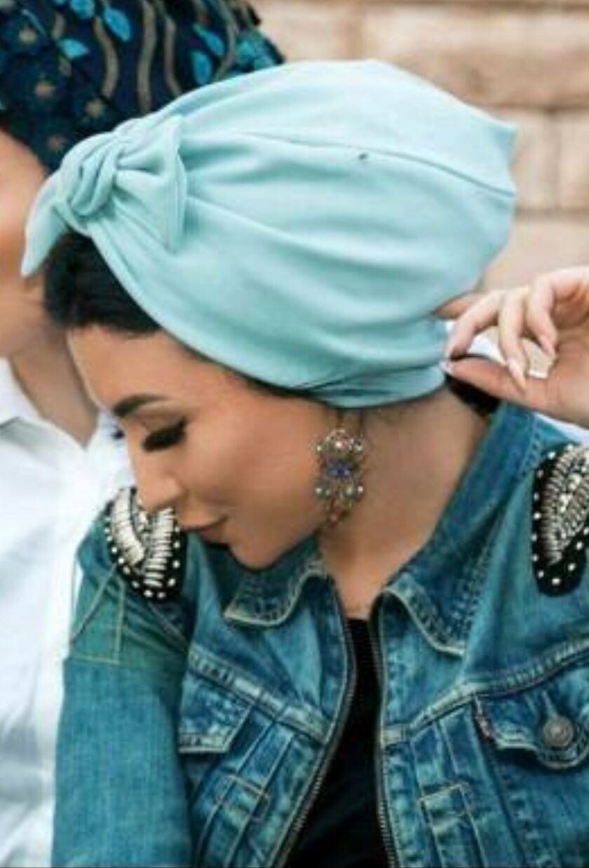 Knotted Turban Bow Turban Summer Turban Chemo Hat Turkish - Etsy Sweden