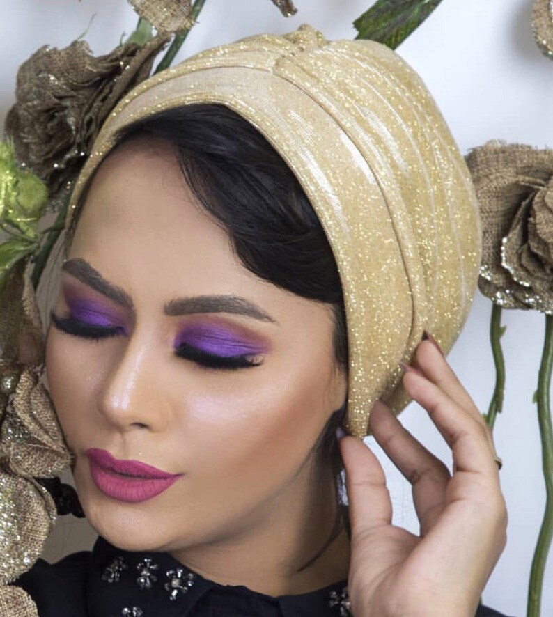 Sparkling Turban Female Turban Occasions Turban Fancy Head - Etsy