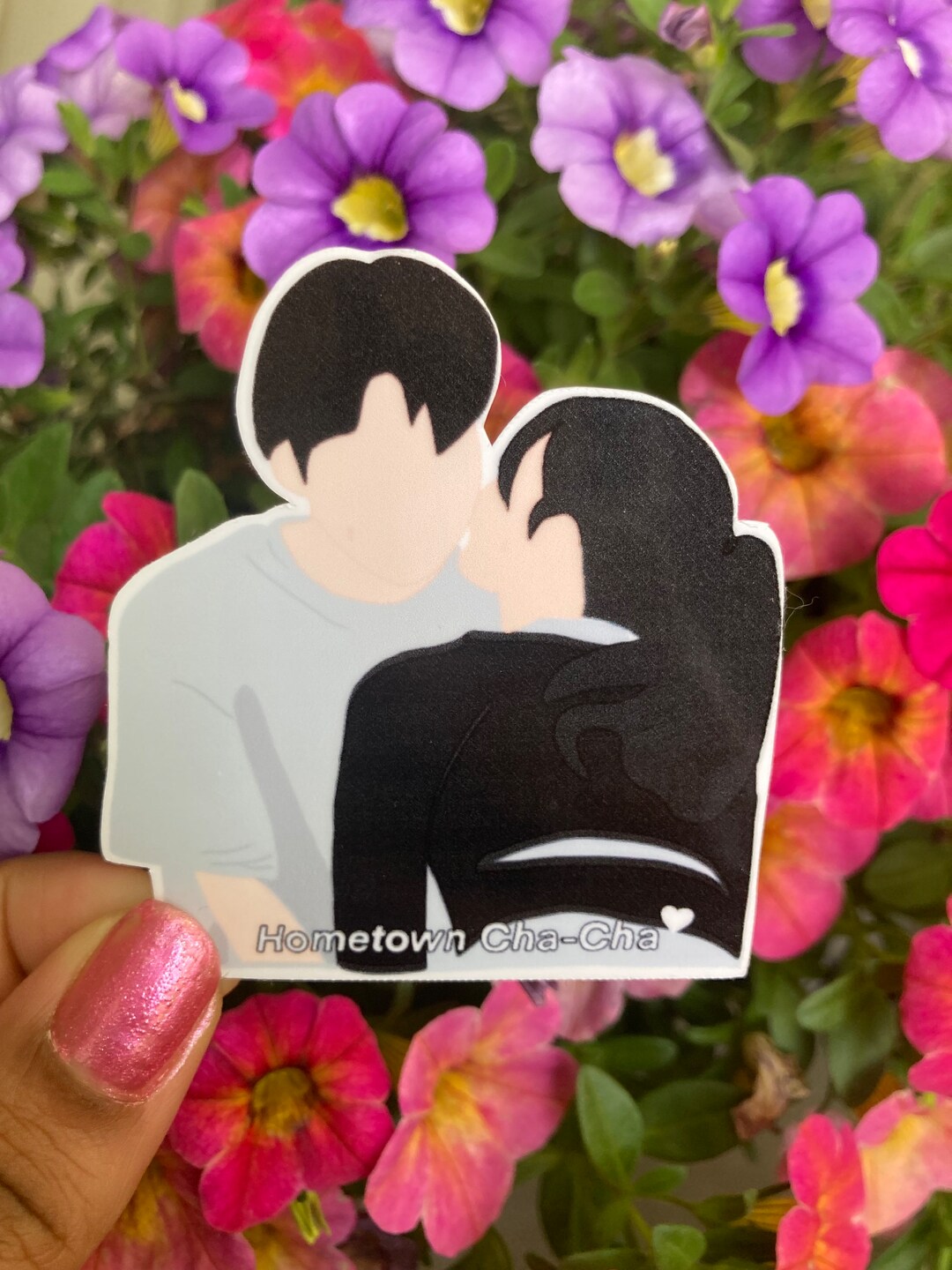 Hometown Cha-cha Dimple Couple Inspired K-drama Stickers|kdrama Merch ...