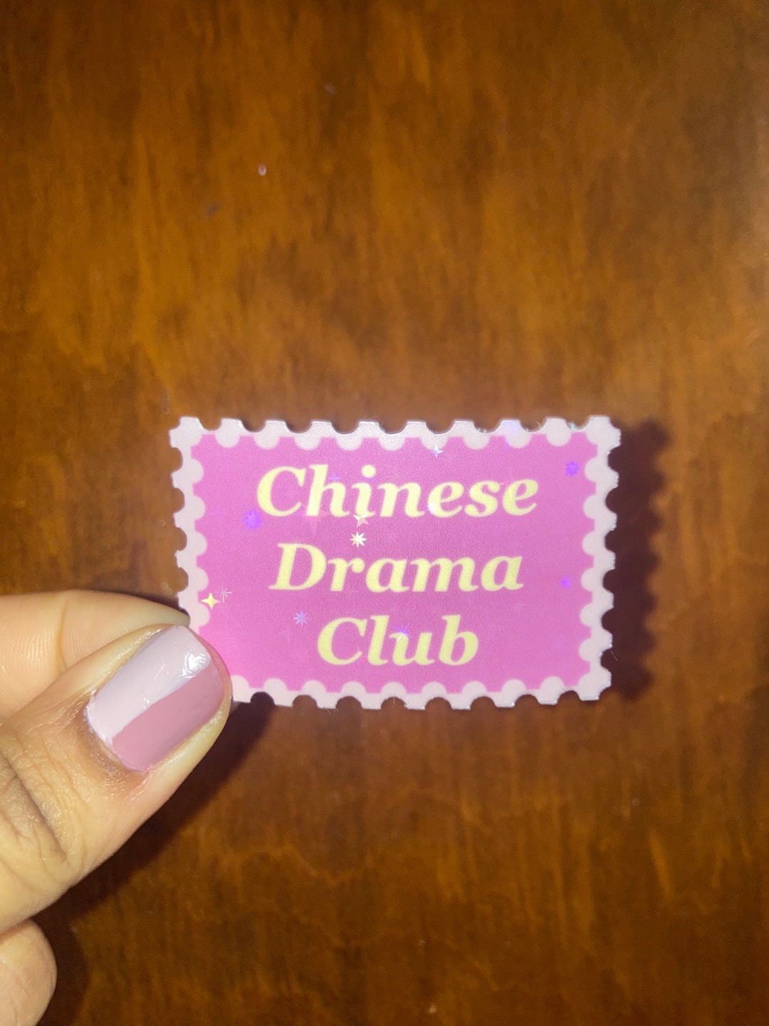 Chinese Drama Lover Club Stamp Sticker |cdramas - Etsy