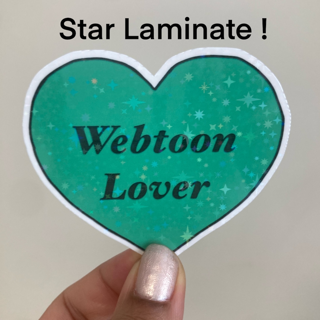 Webtoon Lover Sticker Scratch + Water Resistant | Webtoon, Manwha Lovers - Etsy