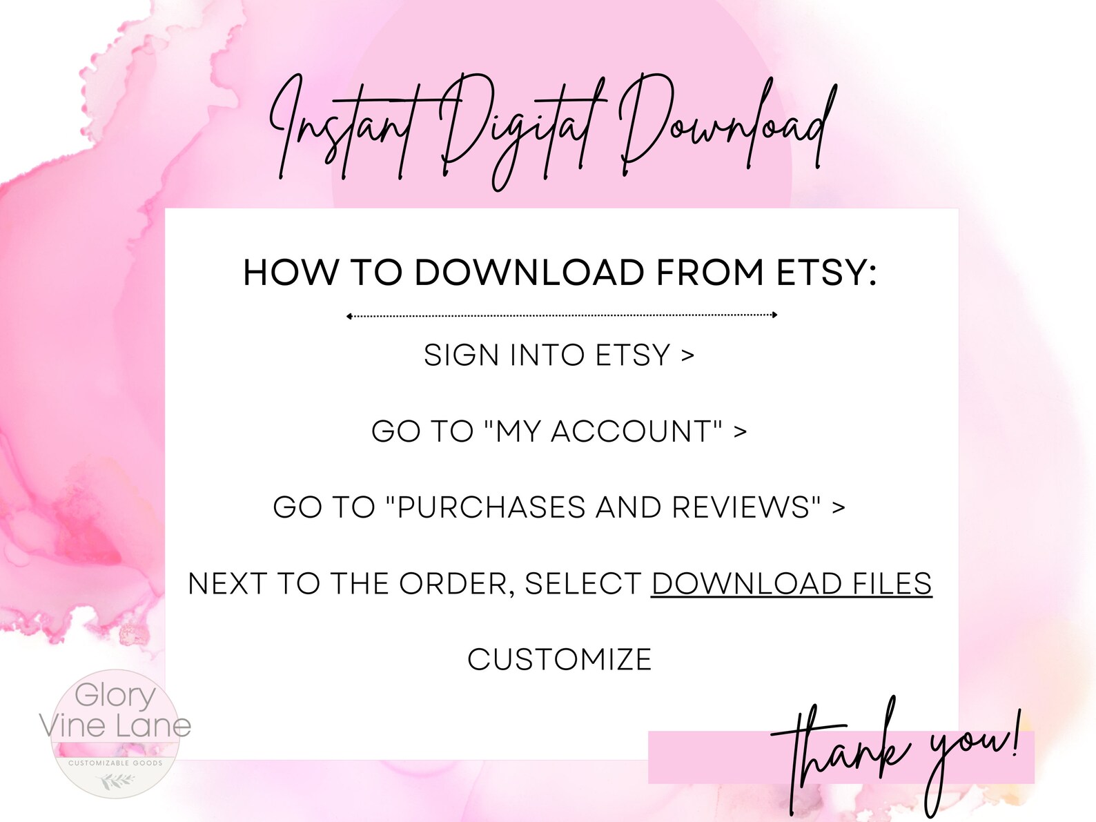 Cotton Candy Pink Watercolor Invoice Editable Template, Invoice Form ...