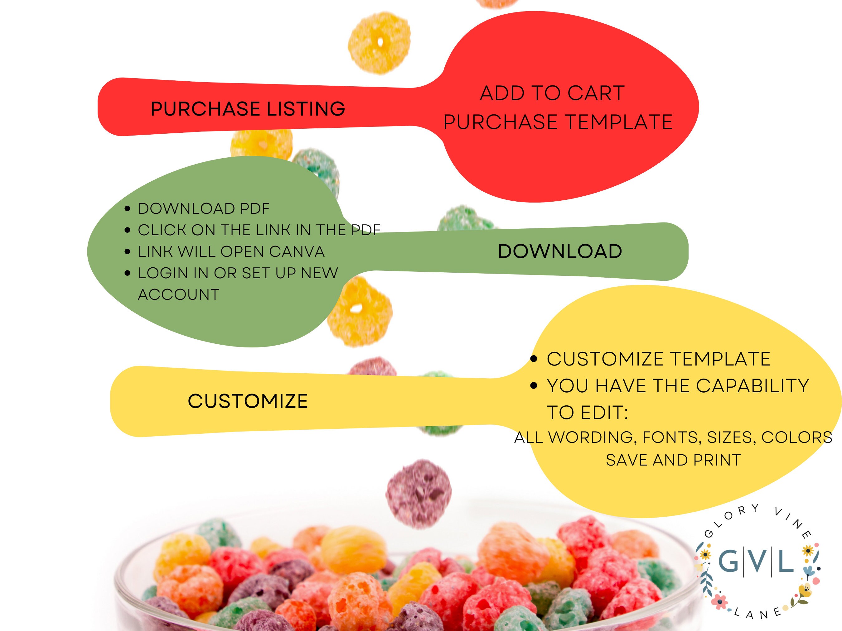 Valentine Printable - Cereal-sly Glad We Are Friends, Fully ...