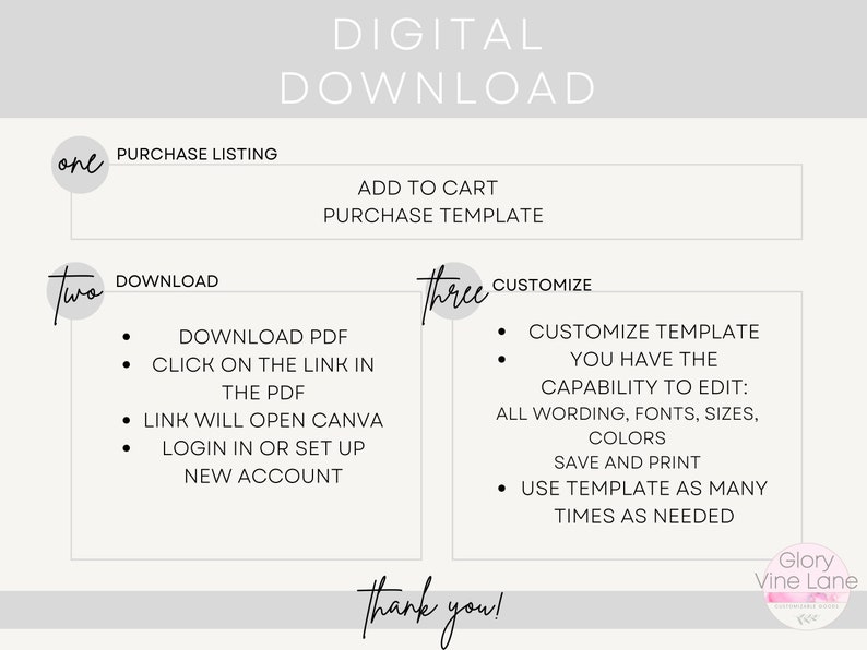 Gray Script Invoice Editable Template Printable Invoice Form - Etsy