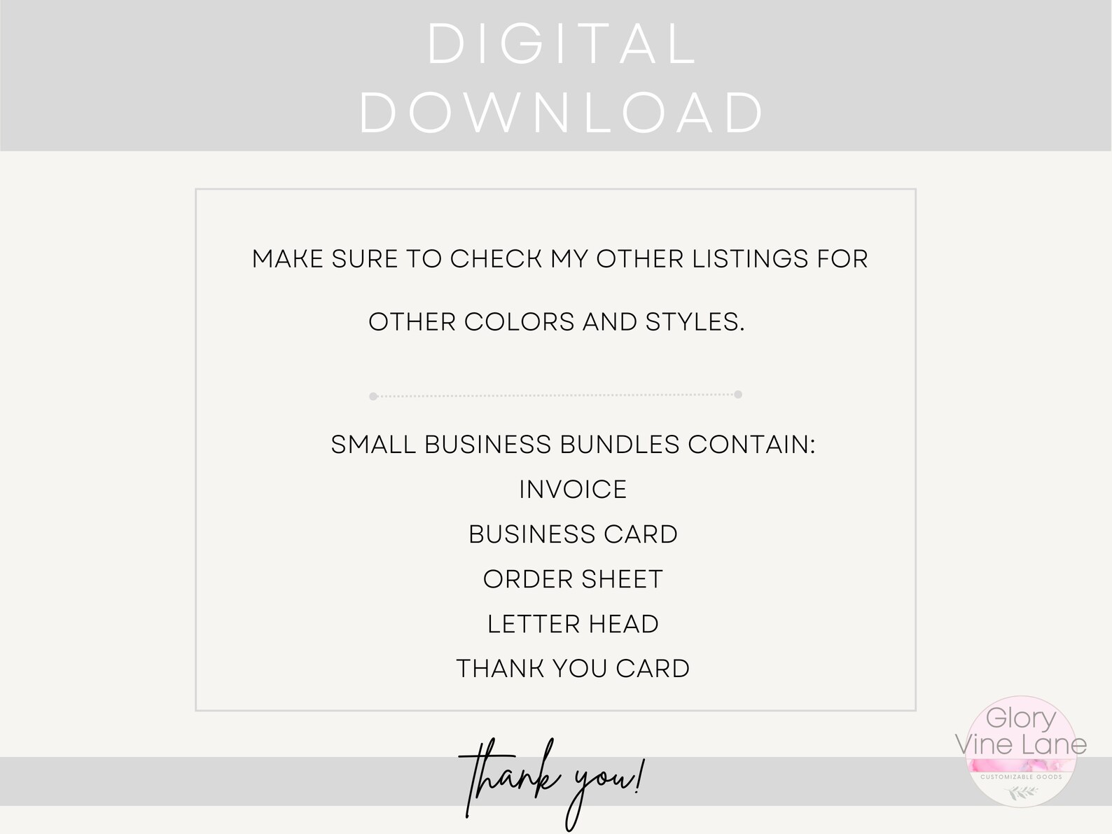 Gray Script Invoice Editable Template Printable Invoice Form - Etsy