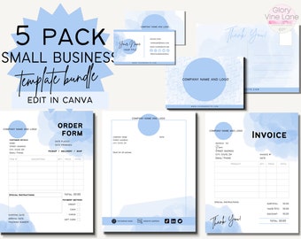 Cotton Candy Pink Watercolor Invoice Editable Template, Invoice Form ...