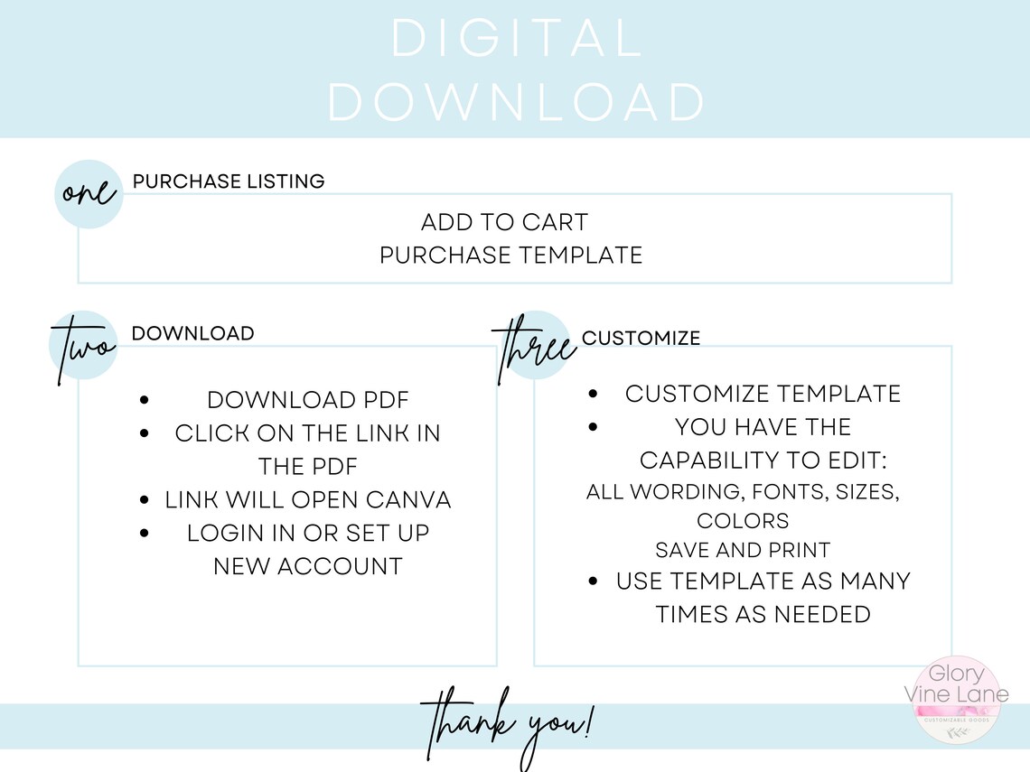 Order Form Editable Template, Printable Order Form, 7 Colors Digital ...