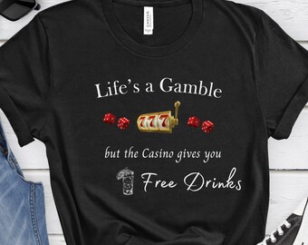 Poker Lucky Winner Shirt, Poker Shirt, Poker Players, Playing Cards ...