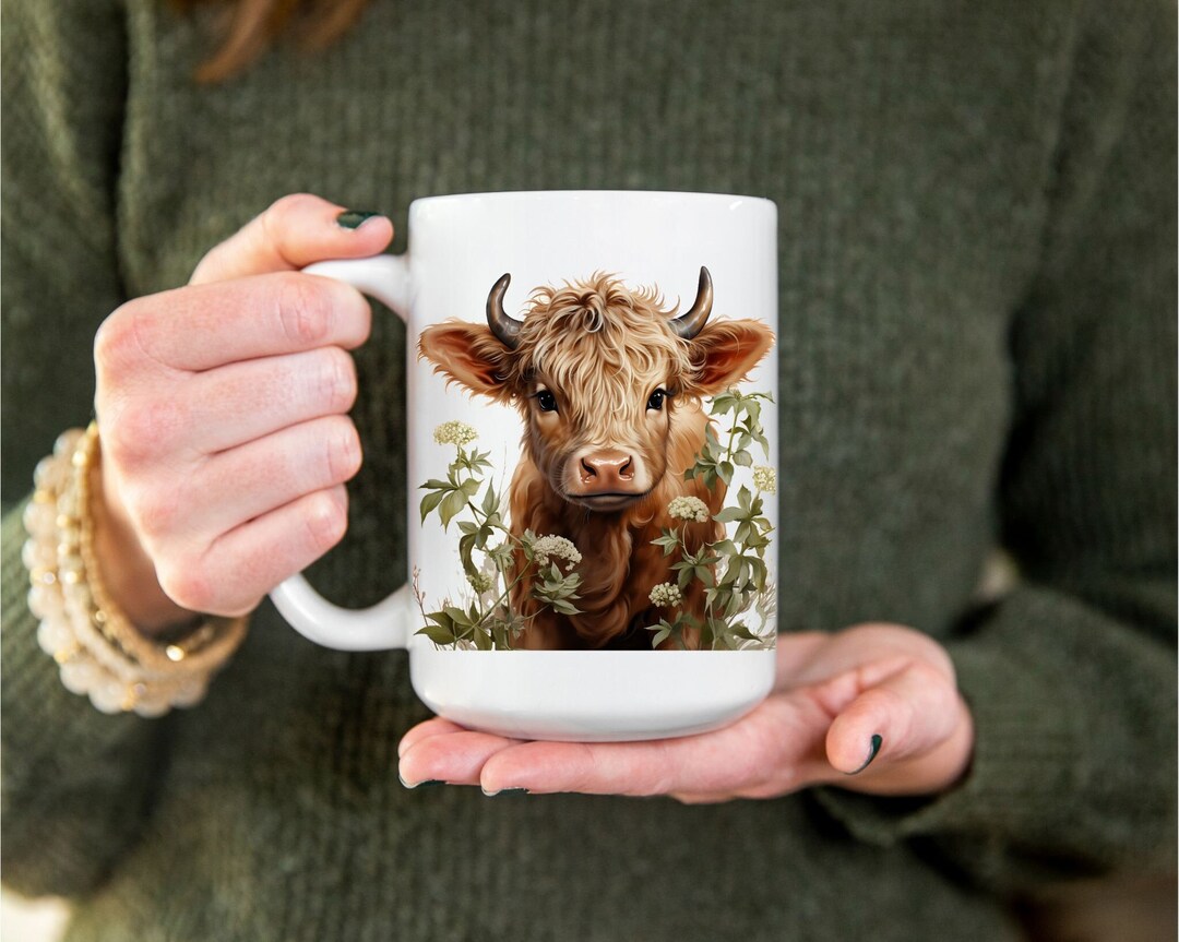 Highland Cow Mug, Cow Cup, Cow Gifts, Cow Coffee Mug, Cute Cow Mug, Cow Christmas Gifts, Cow ...