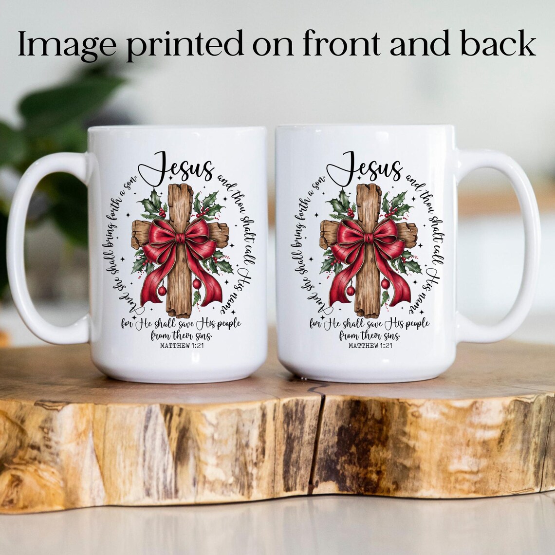Religious Gifts Christian Mug, Personalized Christmas Mug for ...