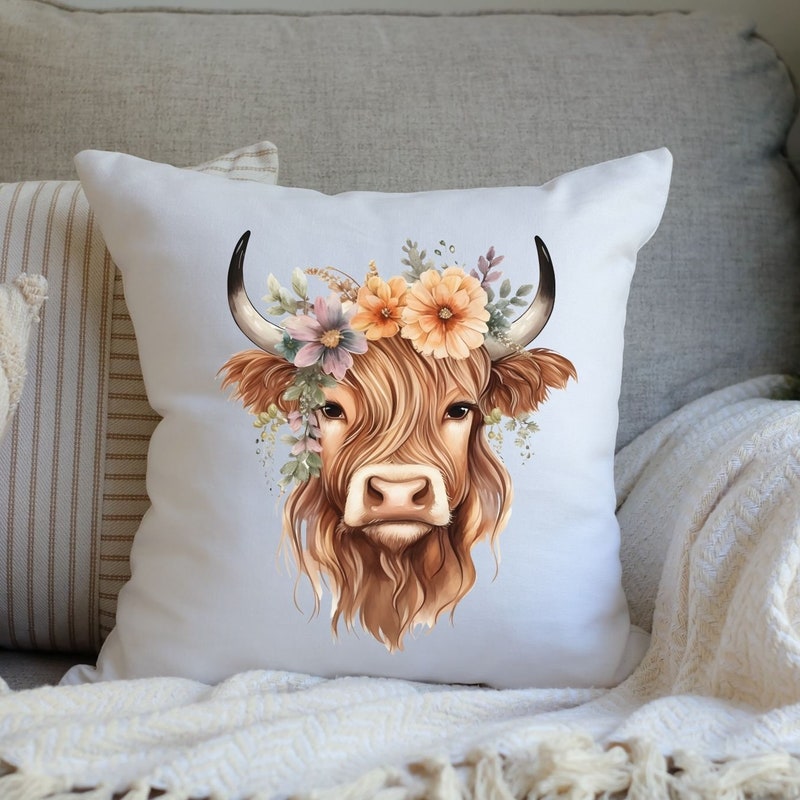 Cow Pillow - Etsy