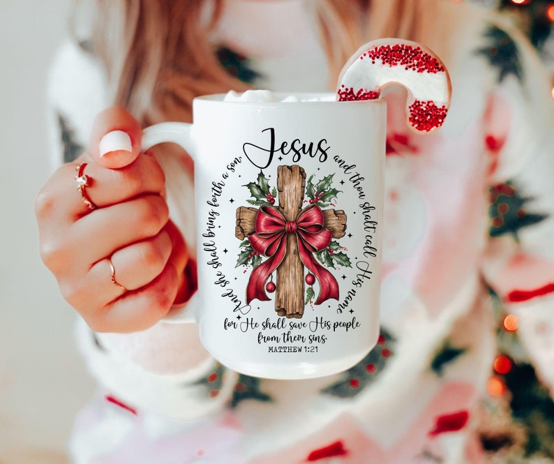 Religious Gifts Christian Mug, Personalized Christmas Mug for ...