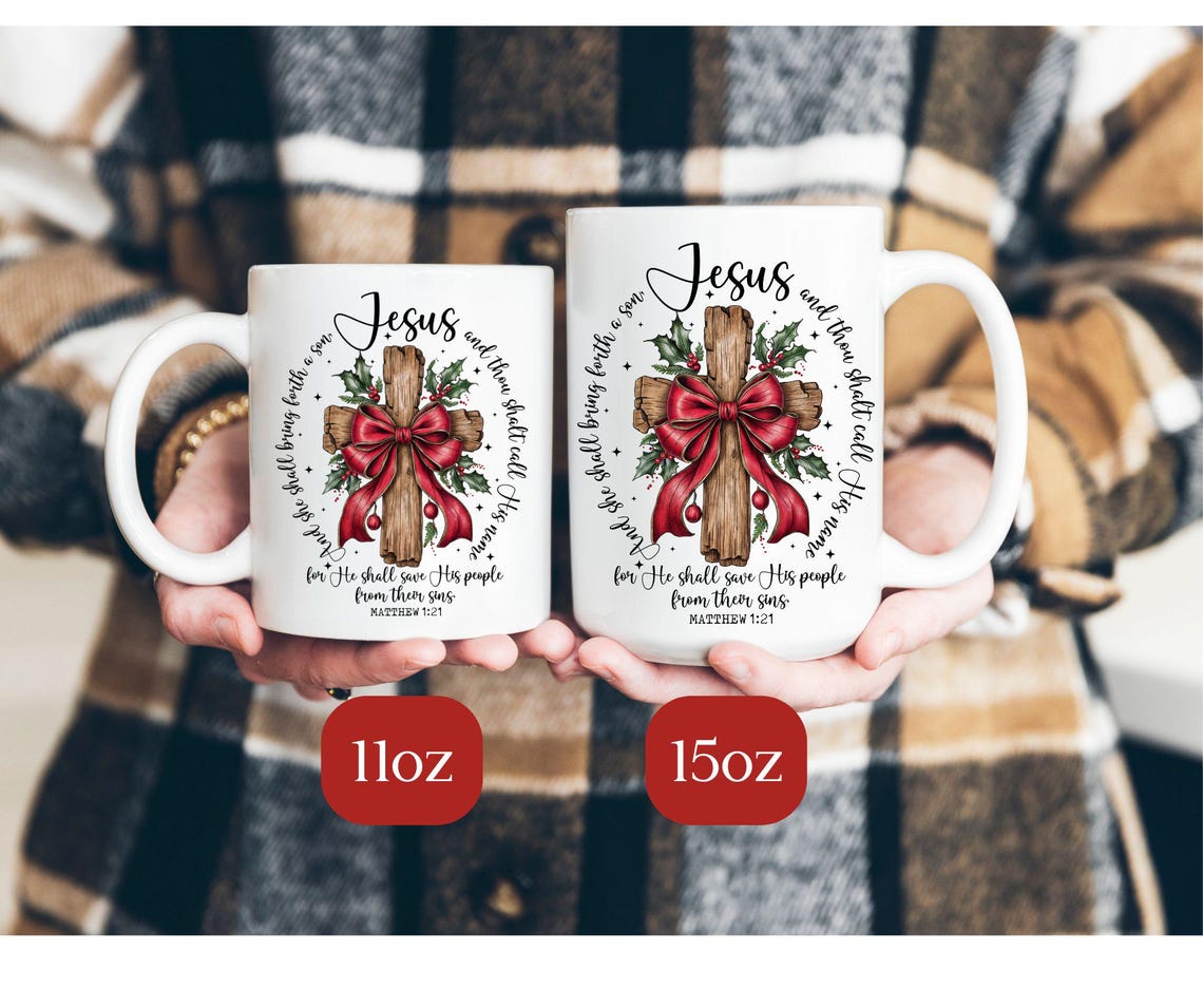 Religious Gifts Christian Mug, Personalized Christmas Mug for ...