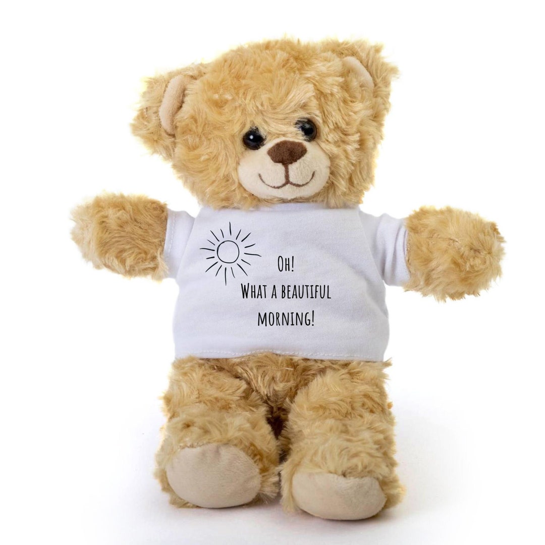 Happy Teddy -snuggle Teddy Bear - Celebration Teddy Bear - Small Teddy ...