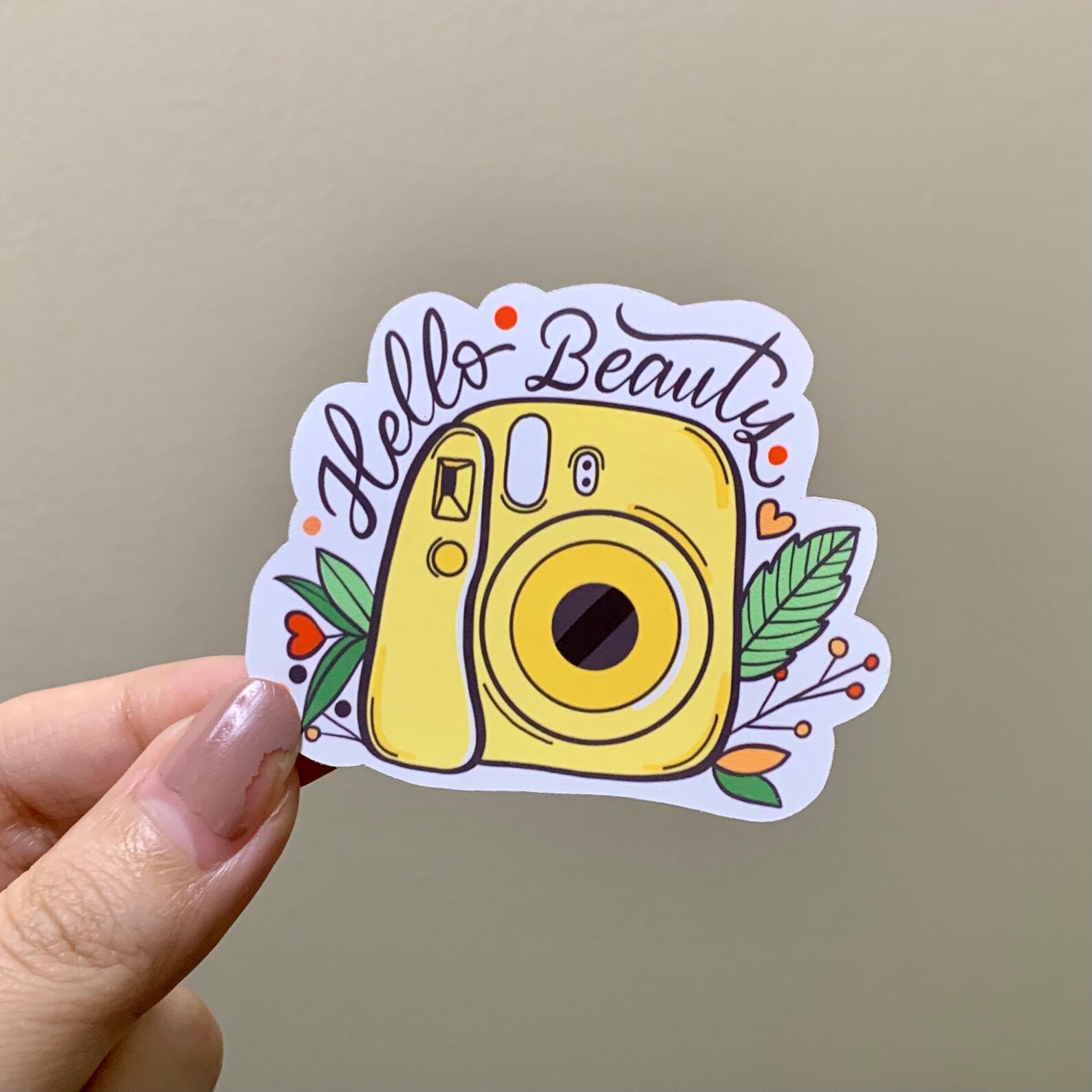 Instax marco sticker pack / moda pegatina / impermeable / | Etsy