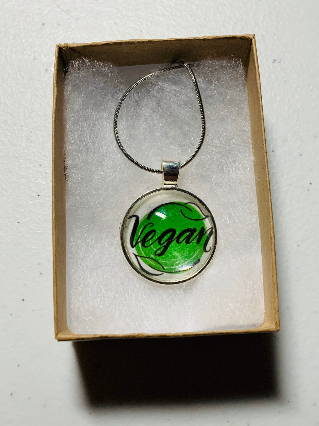 Vegan Necklace, Handmade Vegan Necklace, Necklace, Vegan Jewelry, Vegan ...