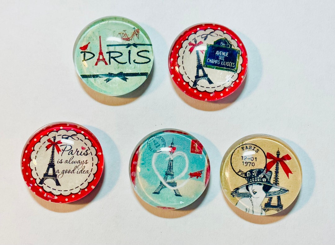 Paris Magnets, Glass Magnet Sets, Paris Magnets, Paris Magnet Set ...