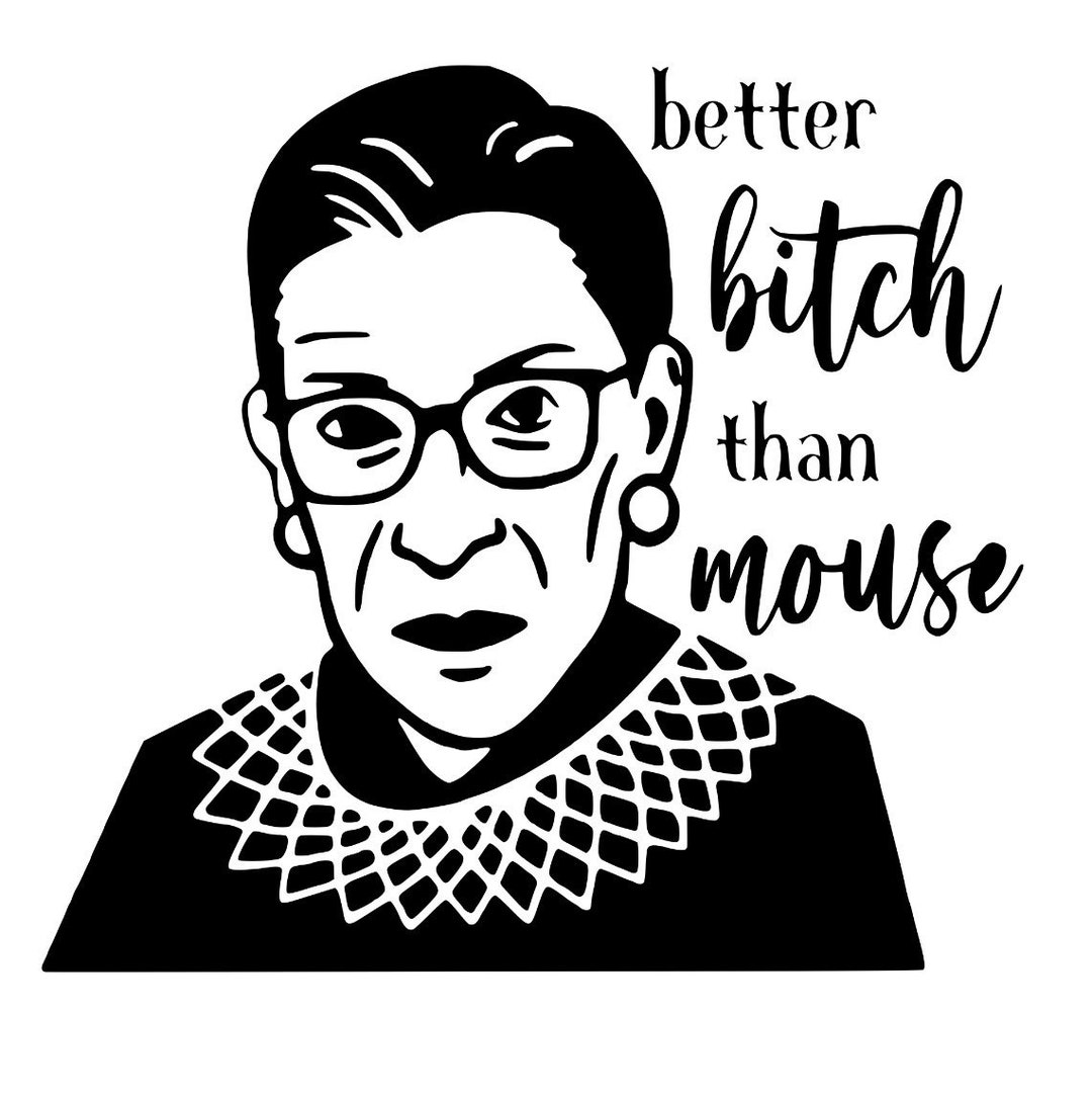 RBG decal, car decal, Ruth Bader Ginsberg car decal, RBG decal, RBG car ...
