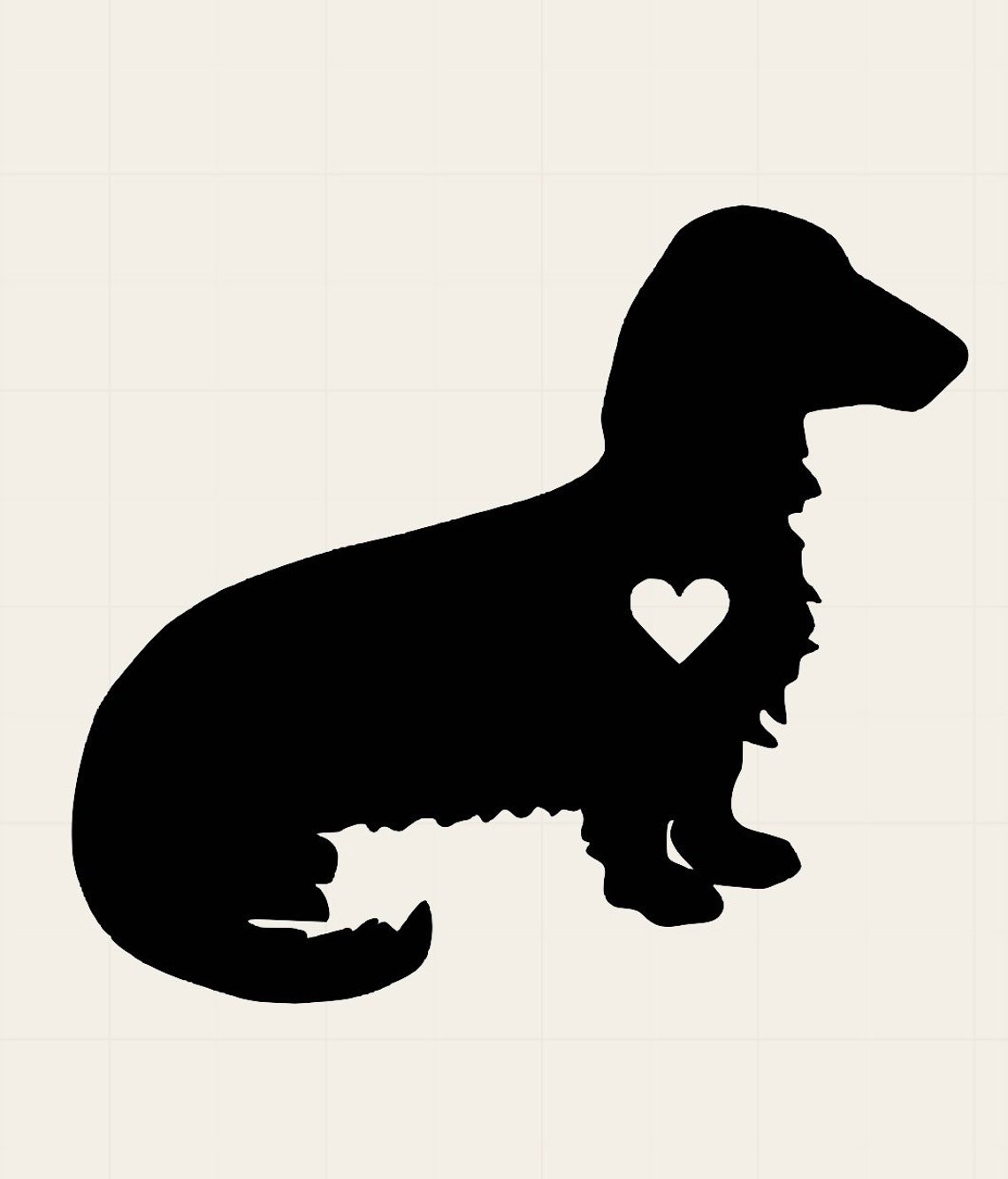 Dachshund Decal, Dachshund Sticker, Dachshund Car Decal, Dachshund Car ...