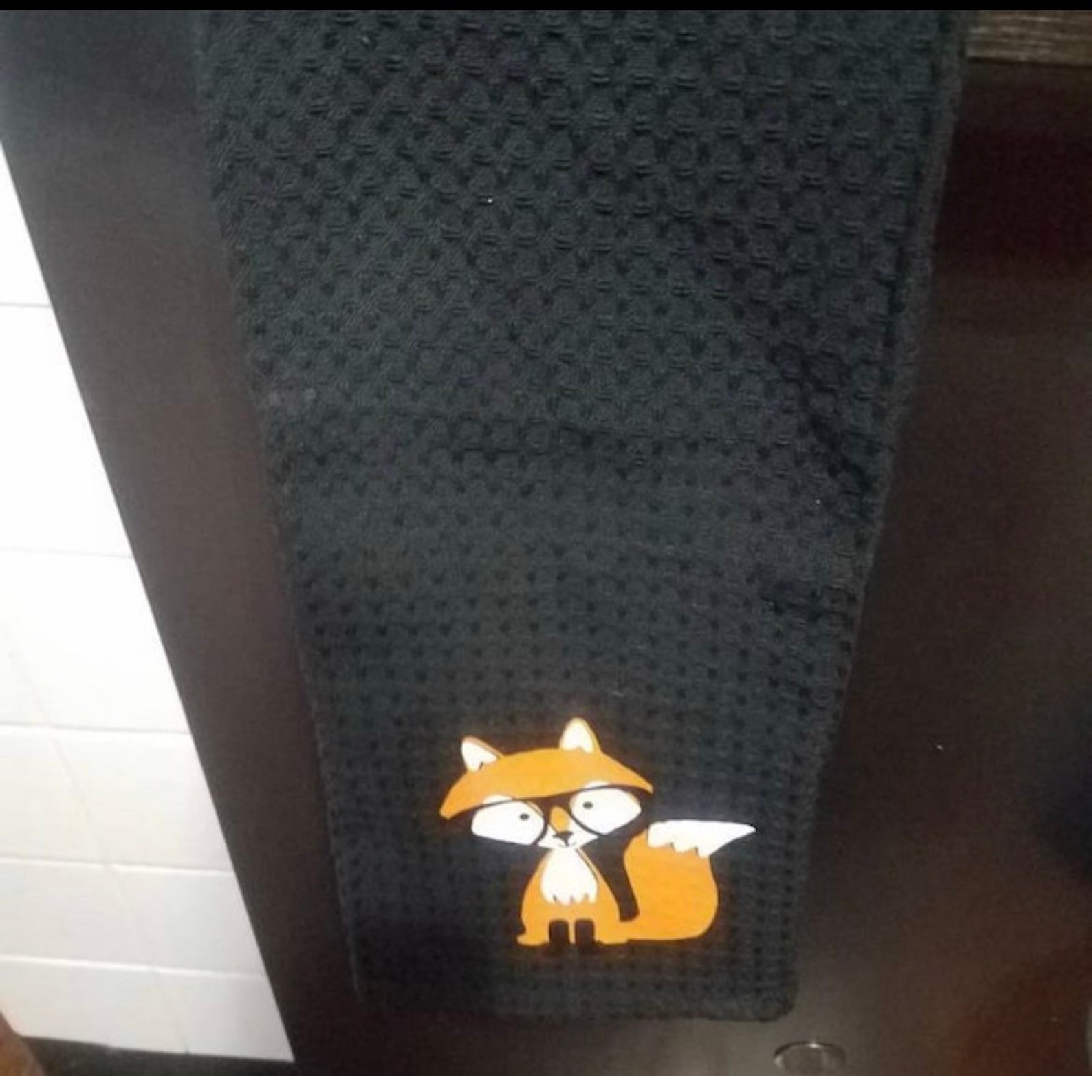 Fox Kitchen Towel, Fox Handmade Towel, Fox Towel, Fox Home Gift, Fox ...