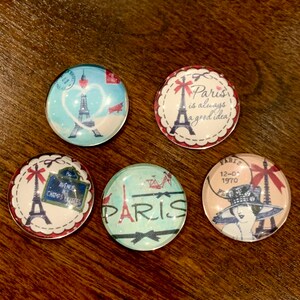 Paris Magnets, Glass Magnet Sets, Paris Magnets, Paris Magnet Set ...