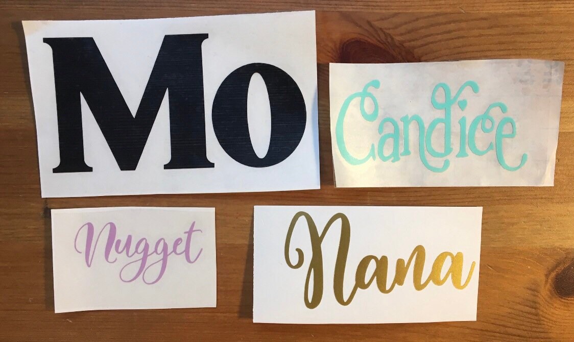 Name Labels Label Stickers Custom Vinyl Name Stickers Vinyl - Etsy