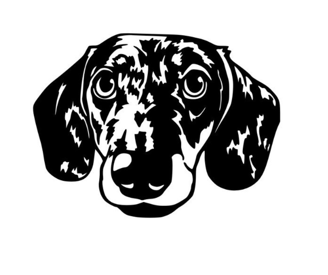Dachshund Decal Dachshund Sticker Dachshund Car Decal - Etsy