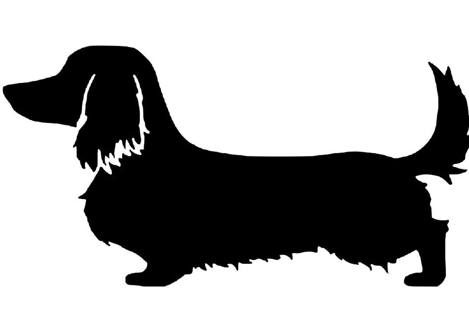 Dachshund Decal, Dachshund Sticker, Dachshund Car Decal, Dachshund Car ...