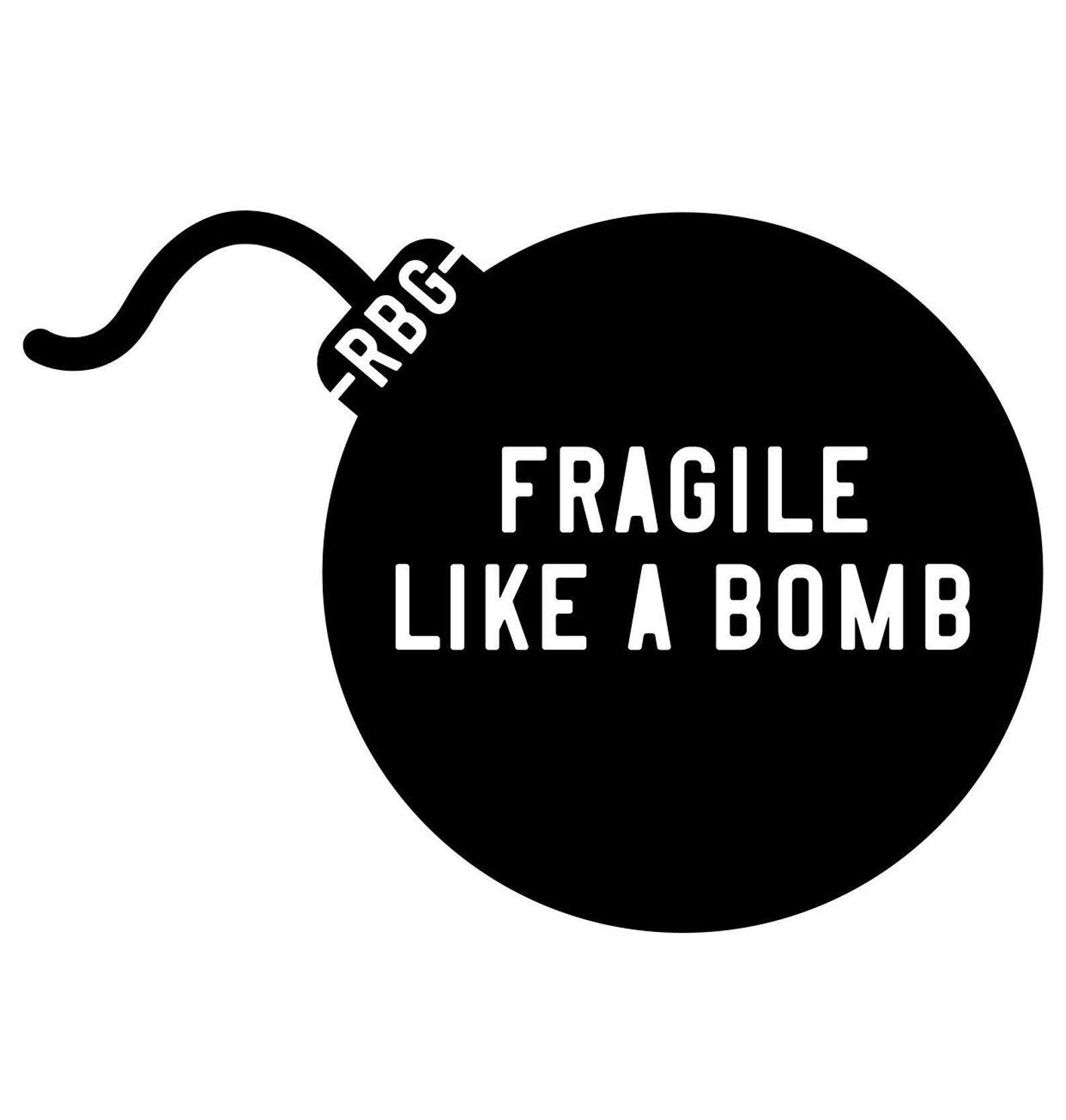 RBG Decal Car Decal Ruth Bader Ginsberg Car Decal RBG - Etsy