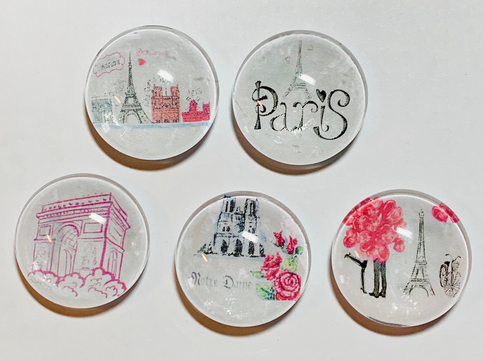 Paris Magnets, Glass Magnet Sets, Paris Magnets, Paris Magnet Set ...