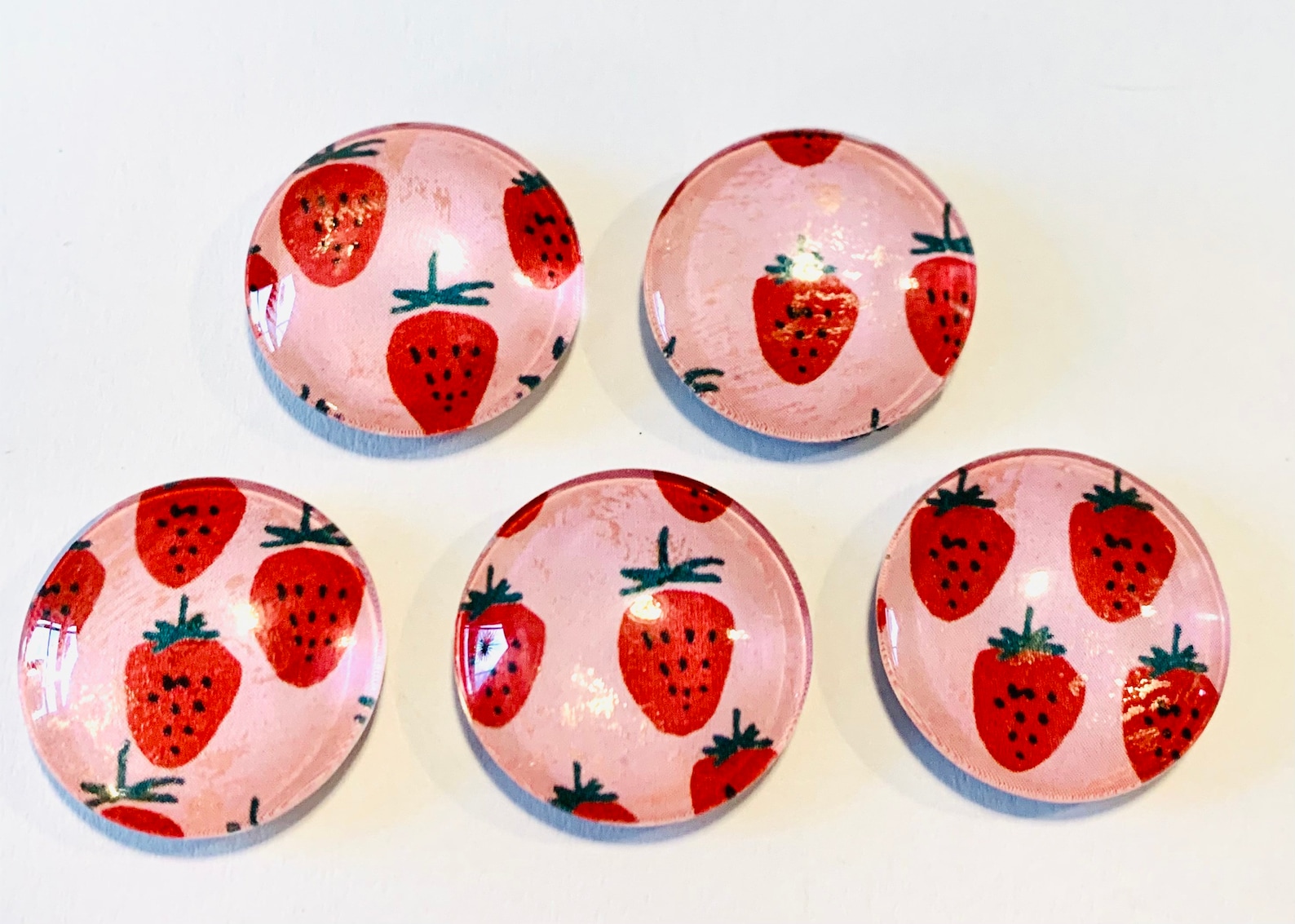 Strawberry Magnet Set, Strawberry Magnet Set, Strawberry Magnets ...