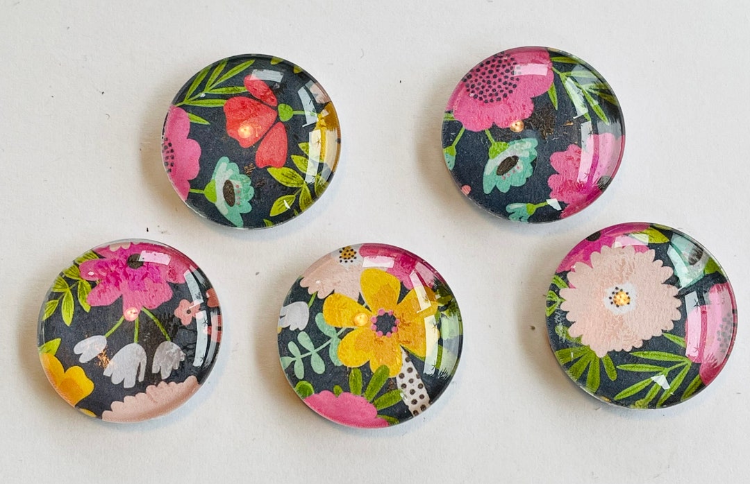 Flower Magnet Set, Flowers Magnet Set, Flower Magnets, Flower Gift ...