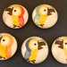 Parrot Magnet Set Bird Magnet Handmade Bird Magnet Set of 5 - Etsy