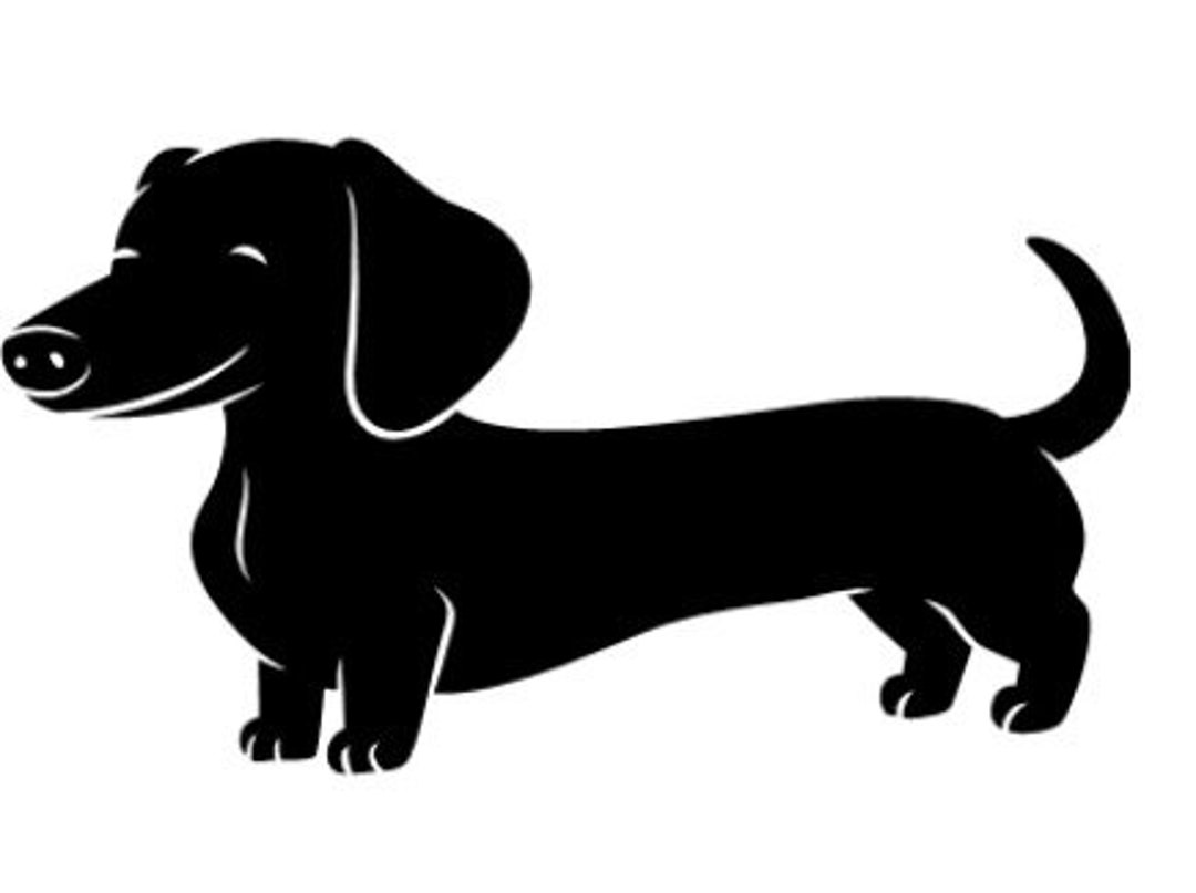 Dachshund Decal Dachshund Sticker Dachshund Car Decal - Etsy