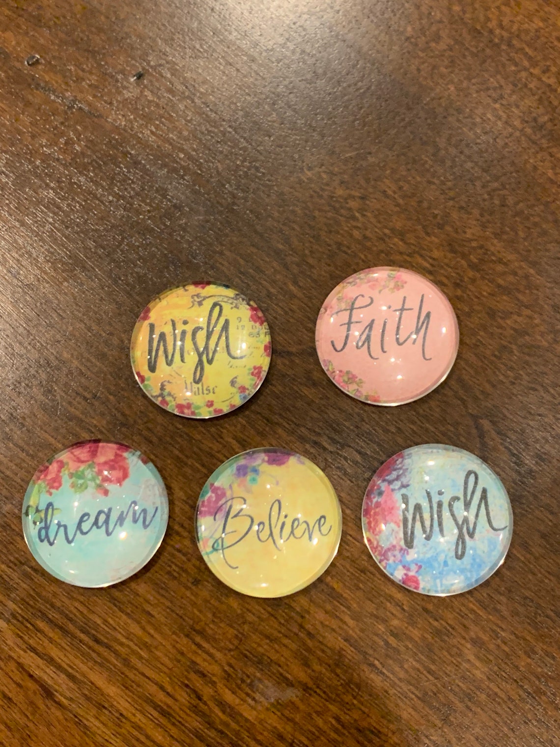 Inspirational Word Magnets, Positive Words Magnet Set, Positive Message ...