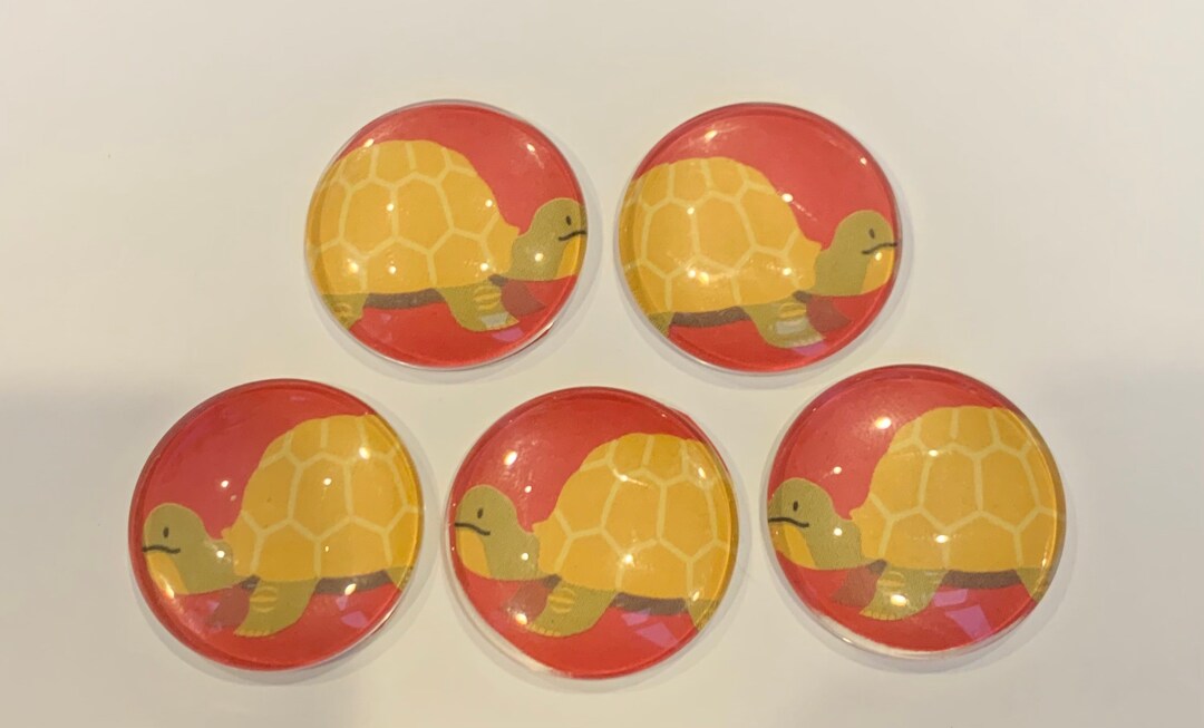 Turtle Magnets, Gift for Turtle Lover, Turtle Home, Turtle Magnet Set ...