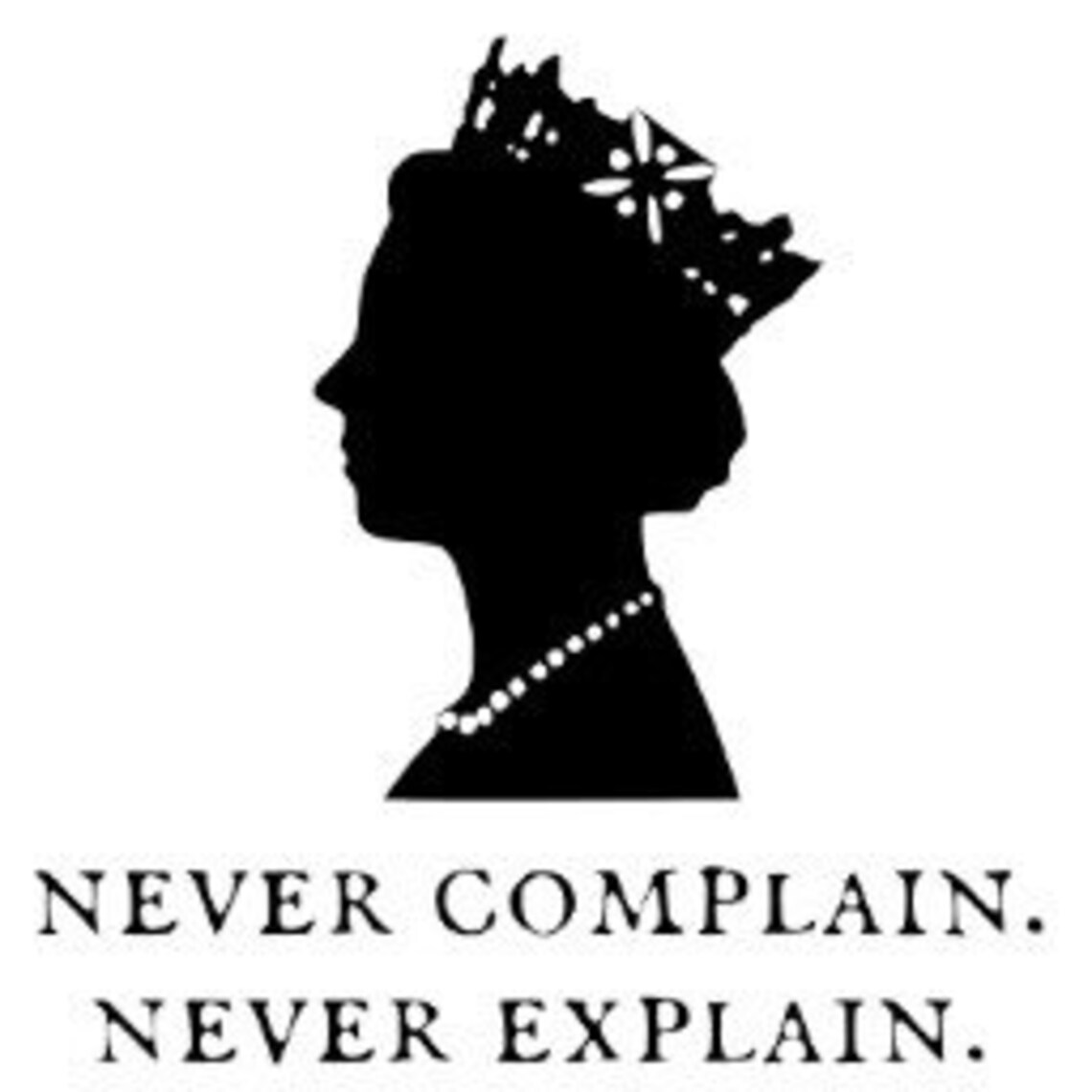 Queen Elizabeth Decal Car Decal Queen Elizabeth Car Decal - Etsy