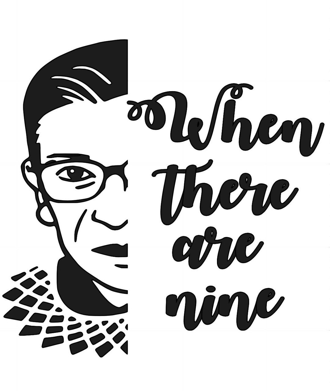 RBG Decal, Car Decal, Ruth Bader Ginsberg Car Decal, RBG Decal, RBG Car ...