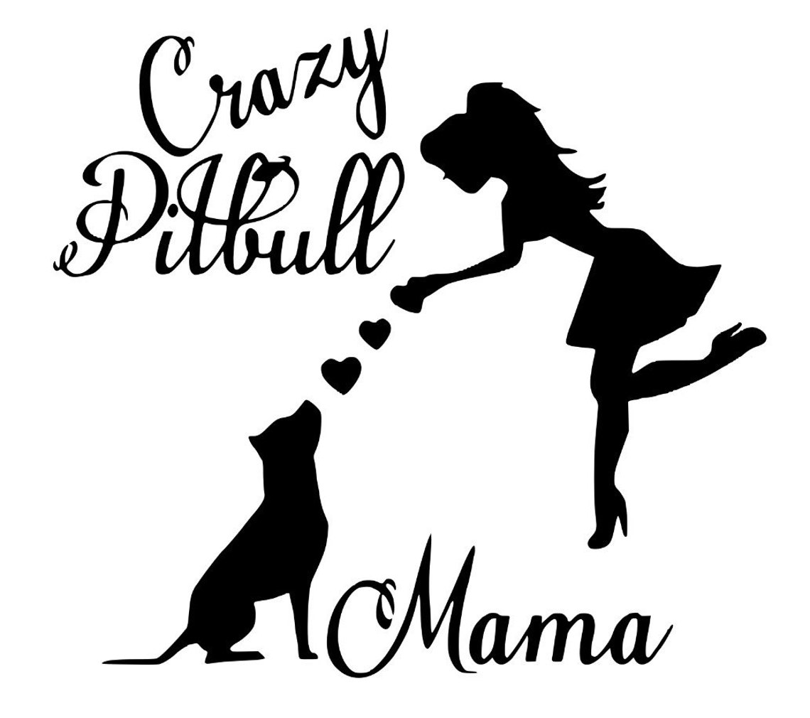 Pit Bull Decal Pit Bull Sticker Pit Bull Car Decal Pit Bull - Etsy