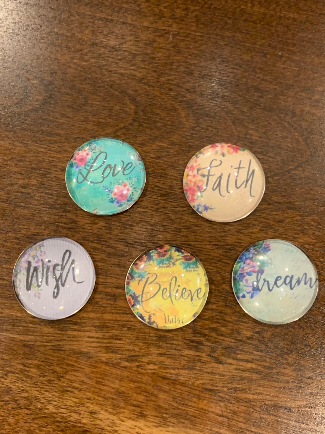 Inspirational Word Magnets, Positive Words Magnet Set, Positive Message ...