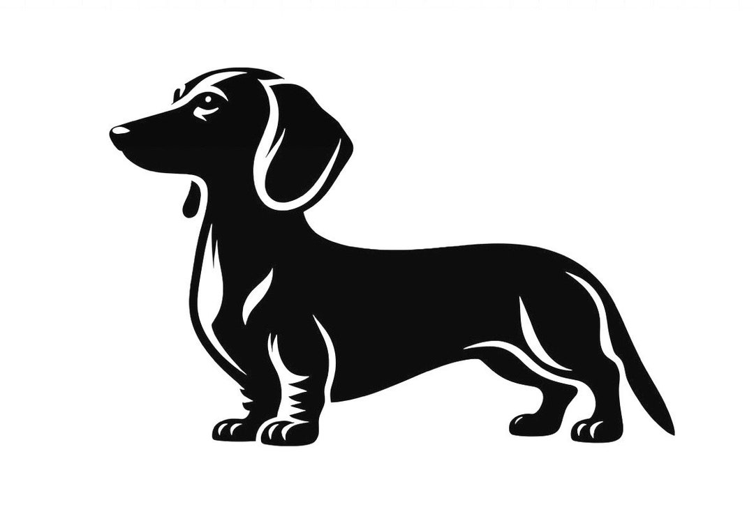 Dachshund Decal, Dachshund Sticker, Dachshund Car Decal, Dachshund Car ...