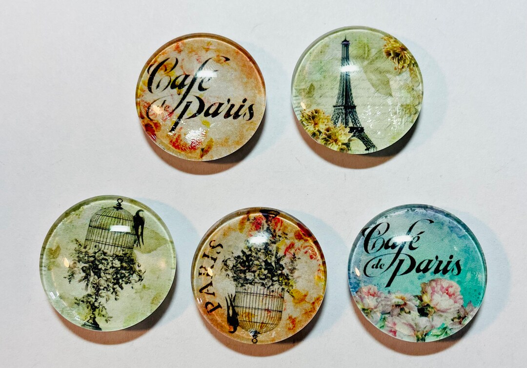 Paris Magnets, Glass Magnet Sets, Paris Magnets, Paris Magnet Set ...