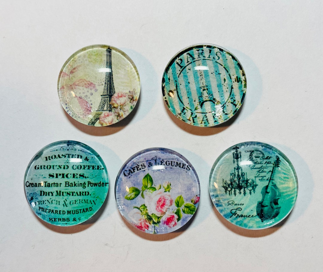 Paris Magnets, Glass Magnet Sets, Paris Magnets, Paris Magnet Set ...