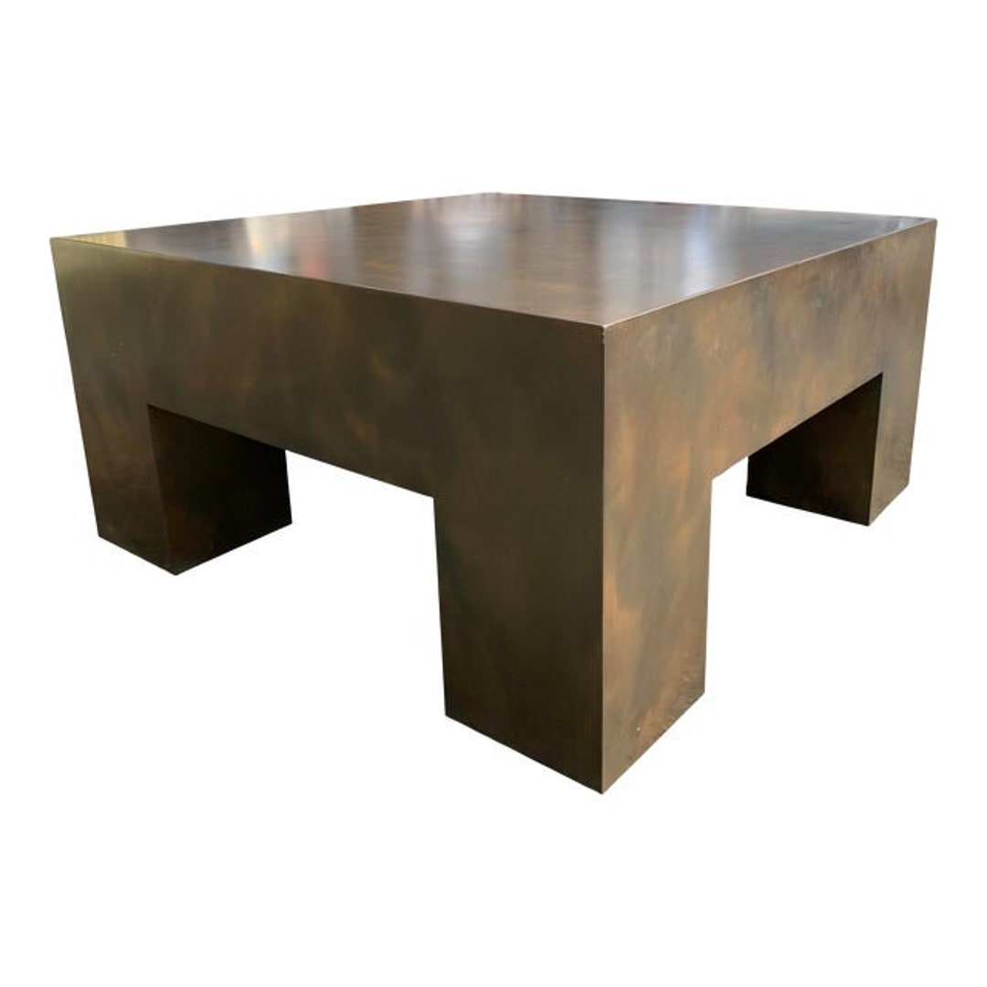 Metal Steel Form Coffee Table in Modern Industrial Style - Etsy