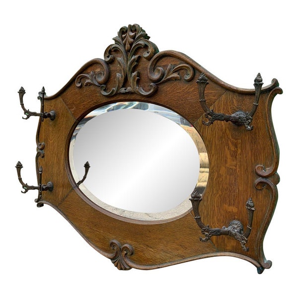 Mirror Coat Rack - Etsy