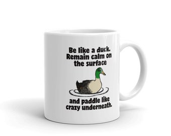 Be Like a Duck - Etsy