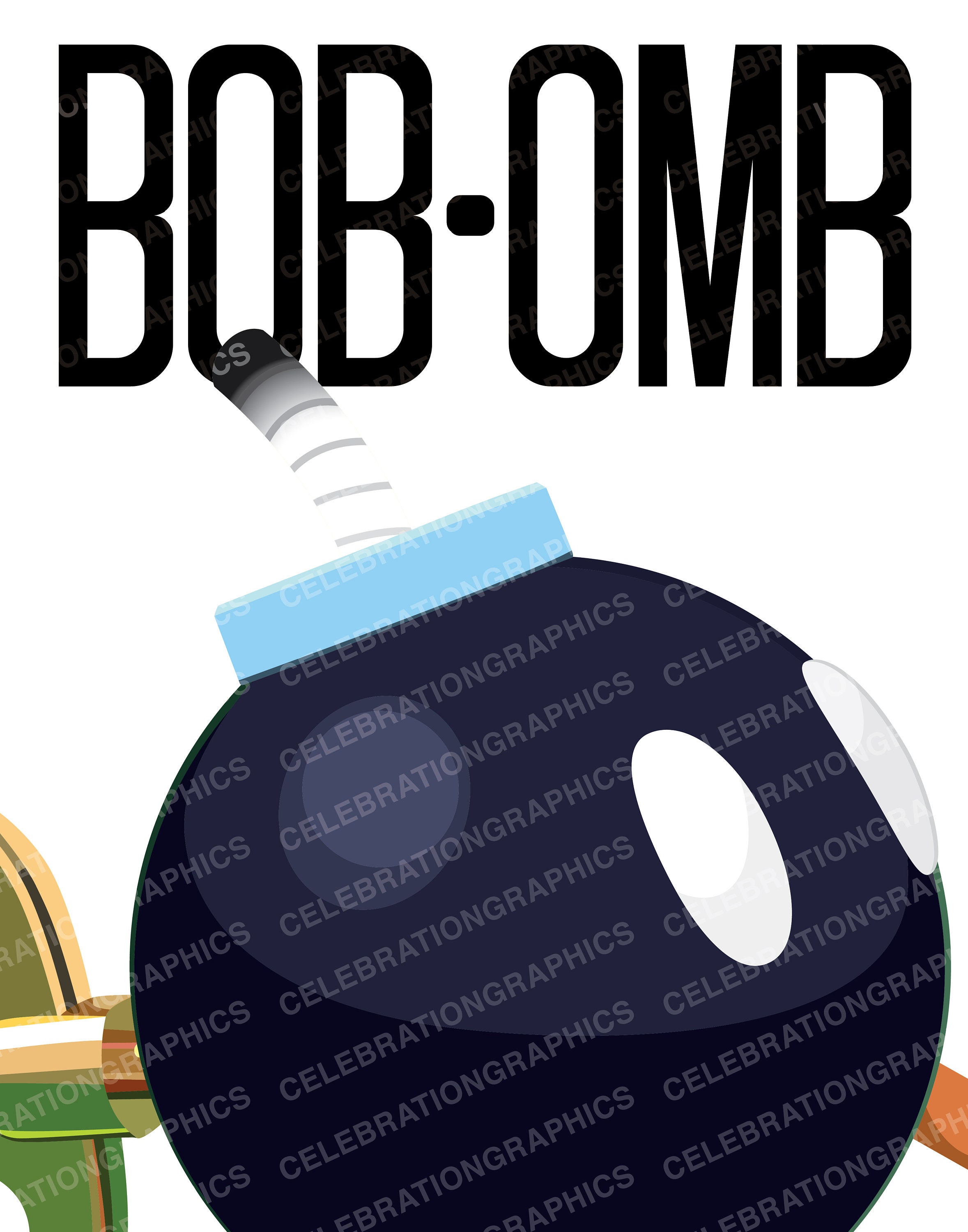 Bob-Omb Printable Poster sold by Chuck Miller | SKU 41151261 | Printerval