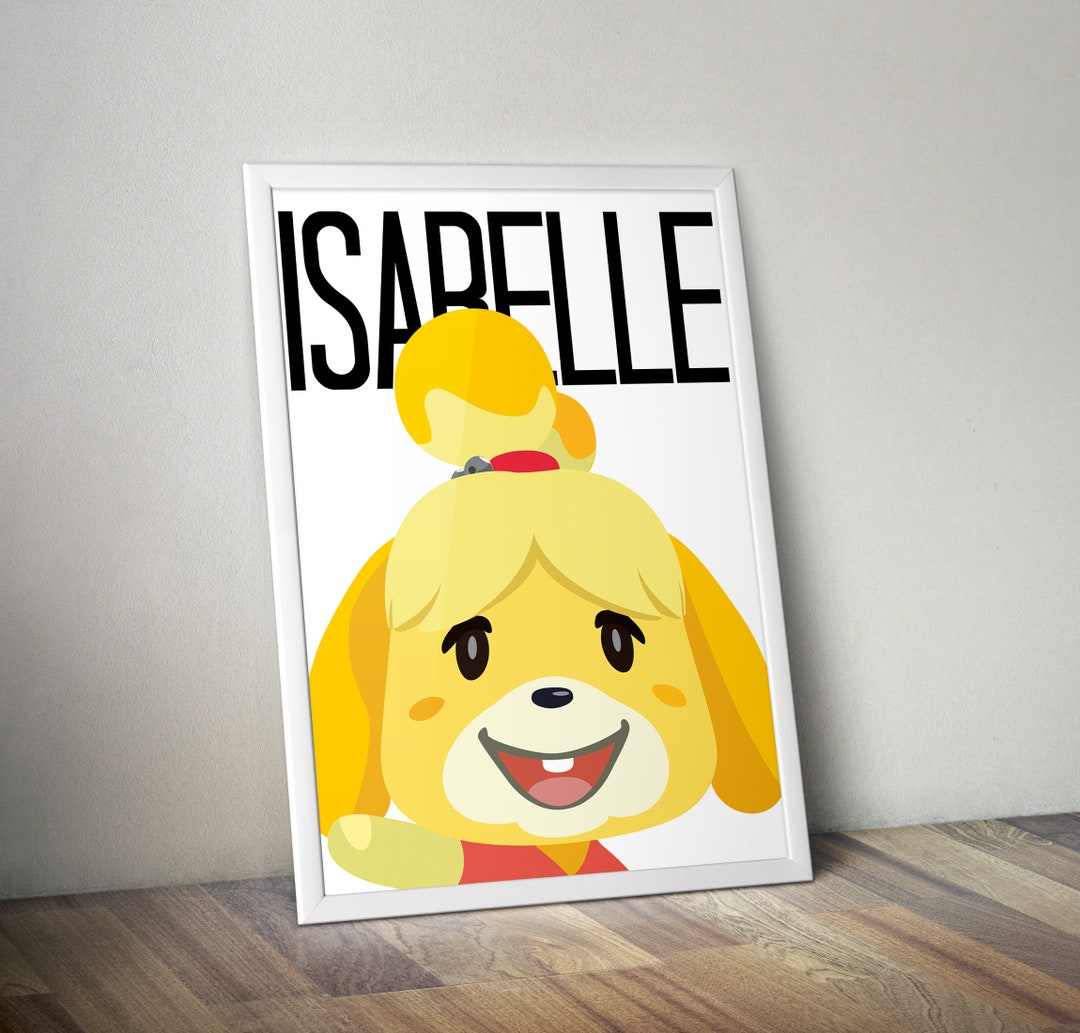 FALL SALE 11x14 Isabelle Printable Poster Vector Graphics, Digital Clip ...