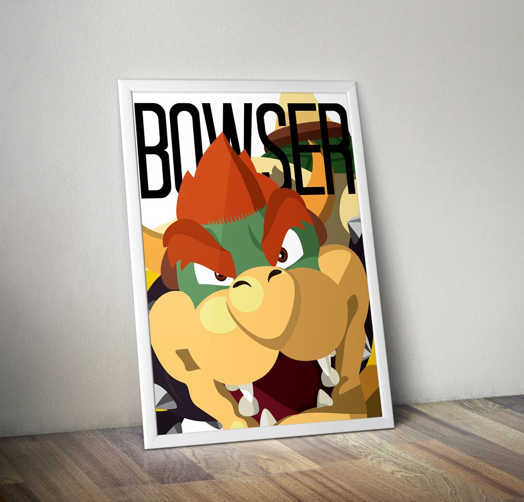 FALL SALE 11x14 Bowser Printable Poster - Vector Graphics, Digital Clip ...